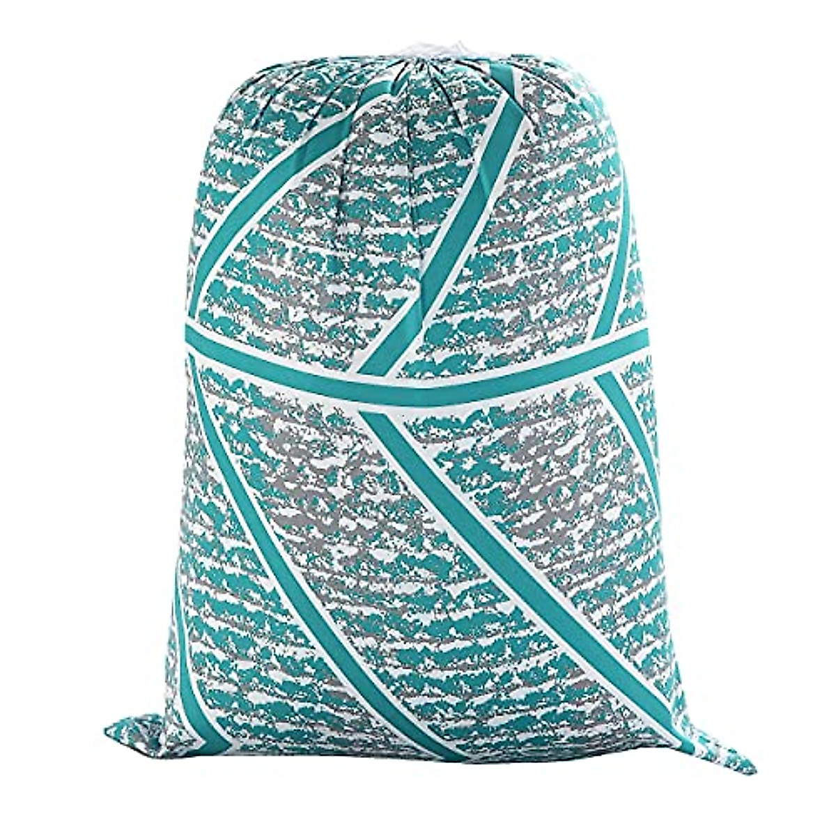 Chic Home Laredo Chevron and Geometric Printed Reversible Comforter Sheet Set, Full, Aqua