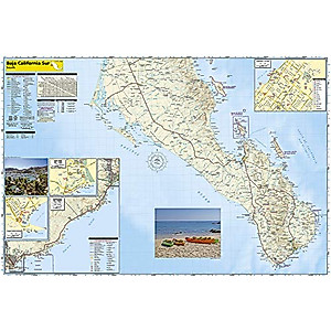 Baja South: Baja California Sur Map [Mexico] (National Geographic Adventure Map, 3104)