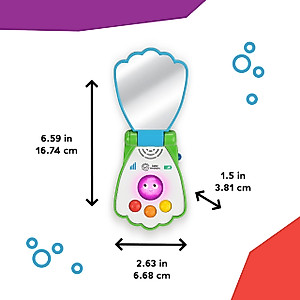 Baby Einstein Ocean Explorers Shell Phone Musical Toy Telephone, Ages 6 Months and up