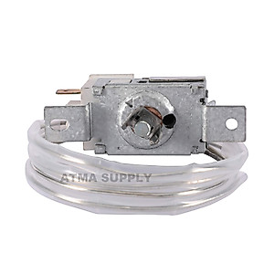 2198202 Refrigerator Temperature Control Thermostat Compatible with Whirlpool Kenmore Refrigerator Replaces WP2198202 PS11739232 2161284 2198201 AP6006166