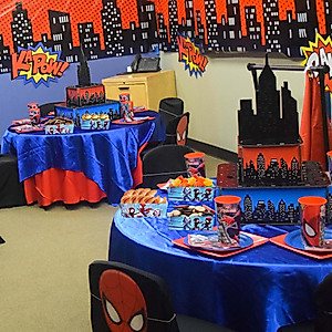 Spidey and His Amazing Friends Birthday Decorations, Party Supplies Paper Trays, Paper Tray for Spidey and His Amazing Friends Birthday Party Supplies, Spidey Theme Party Favors