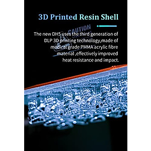 BGVP DH5 4DD 1BA Headphones Hybrid in Ear Earphone HiFi DJ Monitor Running Sport Earphone Headset (2.5mm)