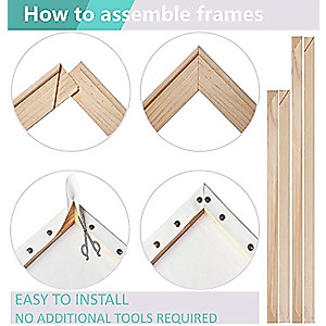 VATO Photo to Custom DIY Paint by Numbers for Adults,Your Own Private Picture Personalized Customized PBN, with Frame (16" x 20")