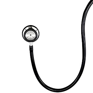 Ever Ready First Aid Deluxe Dual-Head Teaching Stethoscope for Medical Training, Nursing Students and Teachers – Black