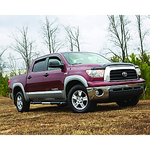 Auto Ventshade [AVS] Hood/Bug Shield for 2007 - 2013 Toyota Tundra, 2008 - 2020 Sequoia | Medium Profile - Chrome, 1 pc. | 680544