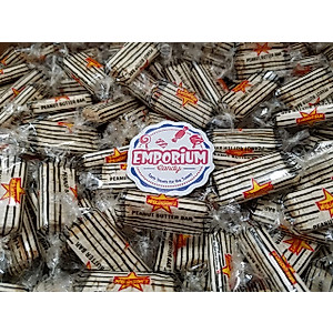 Peanut Butter Bars - Delicious Individually Wrapped 1.5 lbs Bulk Frosted Coated Candy