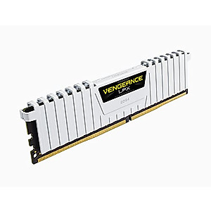 CORSAIR Vengeance LPX 16GB (2x8GB) DDR4 3200 (PC4-25600) C16 for DDR4 Systems - White