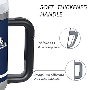 Veminei Tumbler 30oz Straight Skinny Car Cups With Insulated Cup Sleeve Portable Handle, Sports Travel Coffee Mug, Stainless Steel, Insulated,Classic Collection Gifts for Fans