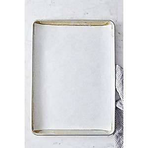 King Arthur, Pre-Cut Baking Parchment Paper, Heavy Duty, Professional Grade, Nonstick, Reusable, Resealable Pack, Fits 18" X 13" Pan, 100 Count