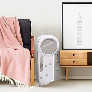 Step Ladder 3 Step Folding Toddler Step Stool for Kids Three Step Standing Tower for Kitchen Counter,Adjustable 3 Step Stools with Handles to 2 Step for Toilet Potty Training （Grey）