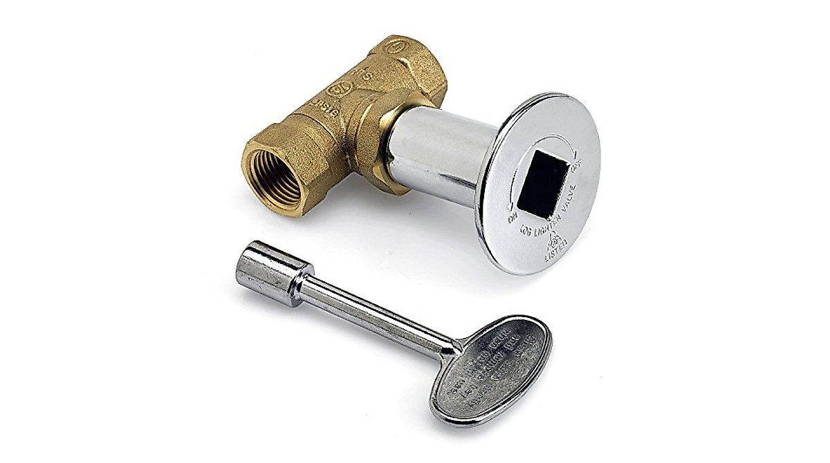 Midwest Hearth Gas Valve Kit - 1/2" NPT for Fire Pits & Gas Logs