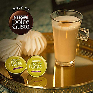 Nescafe Dolce Gusto Pods, Skinny Cappuccino, 16 Count (Pack of 3)