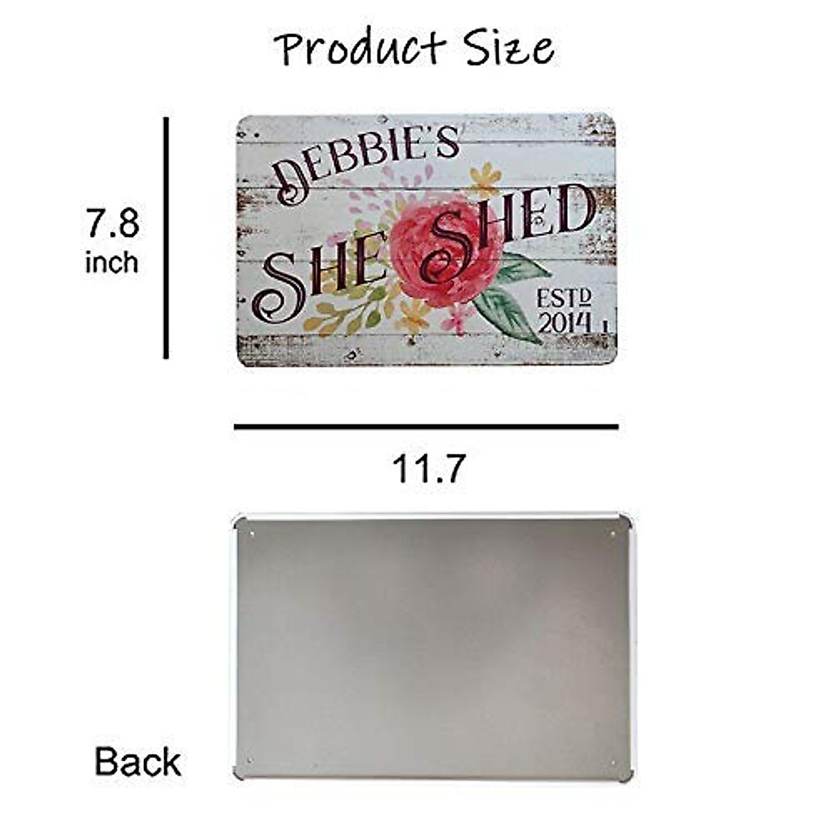 Fresh Baked Bread Daily Metal 8X12 Inch Retro Look Decoration Plaque Sign for Home Kitchen Bathroom Farm Garden Garage Inspirational Quotes Wall Decor