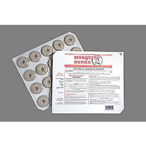 Summit…responsible solutions 155 Summit 100 Count Mosquito Dunk, Natural & Concentrate -for Insects,1/2 Gallon, Natural (031-6)