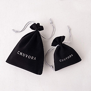 CHUVORA 925 Sterling Silver Open Lotus Flower Pendant Necklace for Women, Italian Silver Chain 18 inches