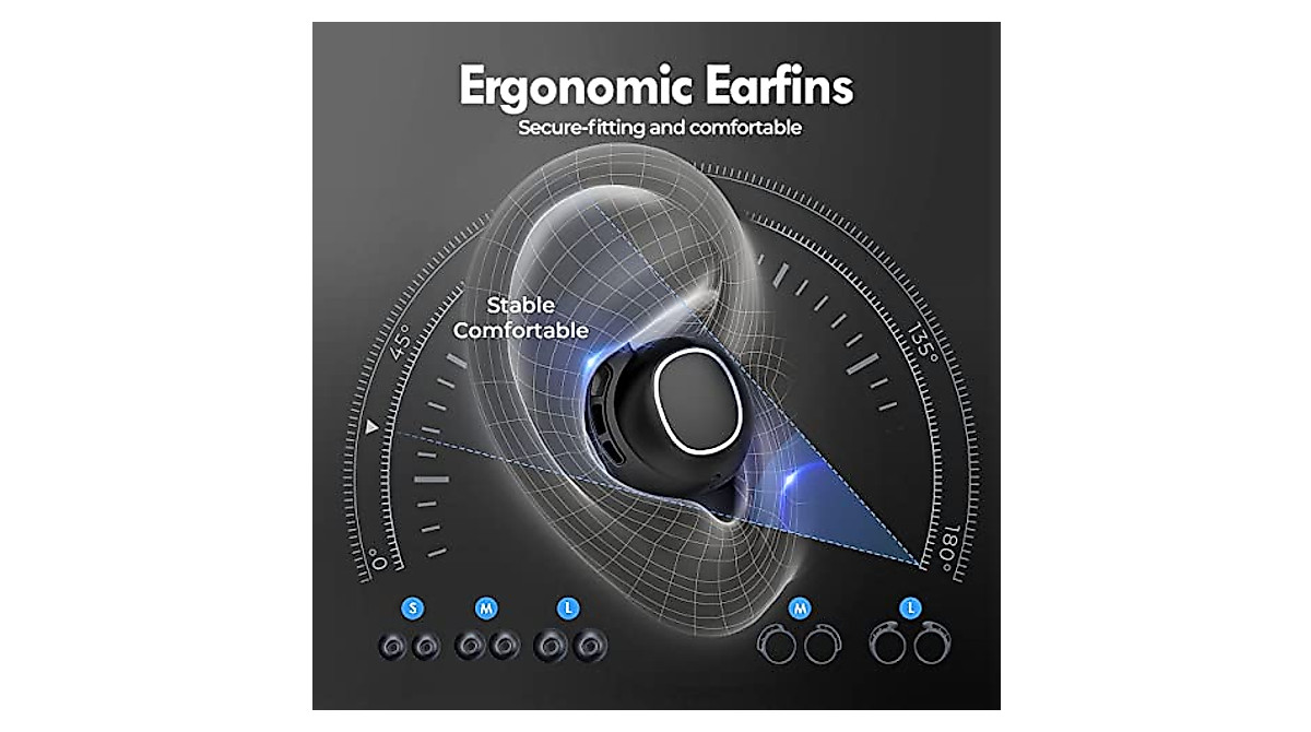 Roeric True Wireless Earbuds: Deep Bass & Waterproof