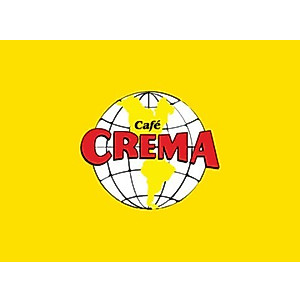 Cafe Crema Medium Roast Ground Puerto Rican Coffee, 14 Ounce Bag (Pack of 2)