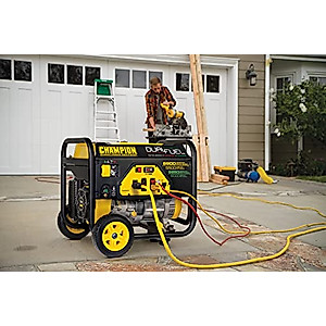 Champion Power Equipment 100231 6900/5500-Watt Dual Fuel Portable Generator with Wheel Kit