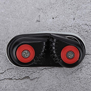 Cleat Cam,Black Aluminum Alloy Rope Buckle Holder Anchor Cam Cleat for Kayak Yacht Boat Accessory Small Block For Kayak kayak accessories sailboat accessories