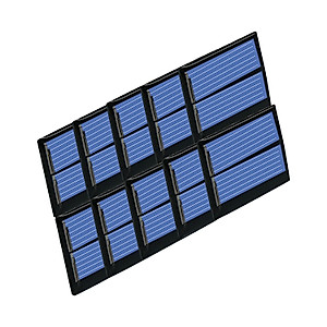 10Pcs Mini Solar Panels for Solar Power, 1V 80mA Mini Solar Panel Kit DIY Electric Toy Photovoltaic Cells Solar Epoxy Cell Charger 1.18"*0.98" (30mm*25mm)