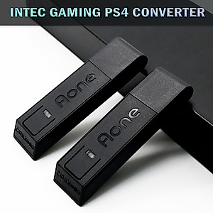 Intec Gaming PS4 Converter- Only Compatible with Switch Fighting Stick of IntecGaming, Wire-Less Adapter for PlayStation 4 PS4 Console to Arcade1up Fighting Stick on Arcade1up Cabinet (2PACK)