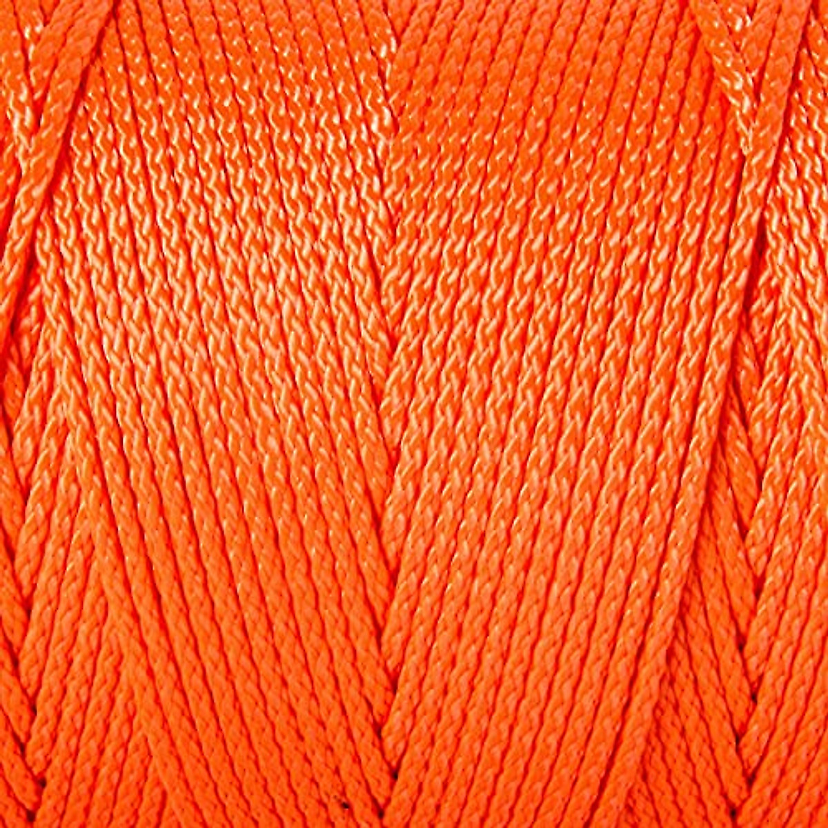 HONGDA Mason Line, 1000 Feet #18 Braided Nylon Mason line String Perfect for Masonry Jobs and for The Layout of General Construction, Gardening, DIY Project, Fluorescent Orange