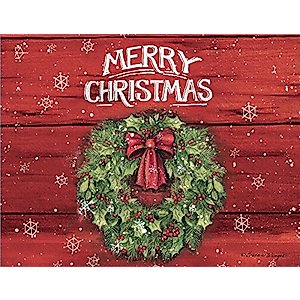 LANG "Merry Christmas" Christmas Cards by Susan Winget, 18 Cards with 19 Envelopes and Beautiful Winter Artwork, Perfect for Spreading Holiday Cheer, 5.375" x 6.875" (1004774)