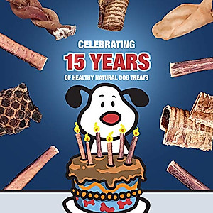 ValueBull USA Collagen Sticks, Premium Beef Small Dog Chews, Low Odor, 6" Thin, 100 Count - Single Ingredient, Rawhide-Free, All-Natural, Healthy for Hips, Joints, Skin & Coat