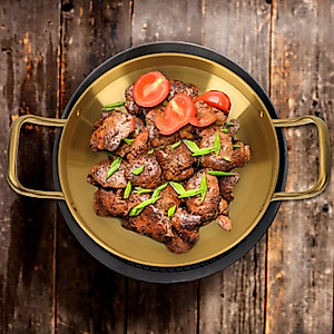 Korea Noodle Ramen Pot Stockpot: Stainless Steel Pasta Pots Stir Fry Pan Omelet Paella Pans Ramen Soup Pot