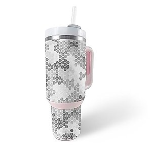 MightySkins Skin Compatible with Stanley The Quencher H2.0 FlowState 40 Oz Tumbler - Puppy Fall | Protective, Durable, and Unique Vinyl Decal wrap Cover | Easy to Apply, Remove, and Change Styles