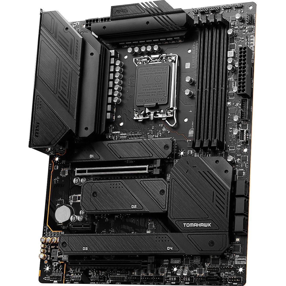 MSI MAG Z790 Tomahawk WiFi DDR4 Gaming Motherboard (Supports 12th/13th Gen Intel Processors, LGA 1700, DDR4, PCIe 5.0, M.2, 2.5Gbps LAN, USB 3.2 Gen2, Wi-Fi 6E, ATX)