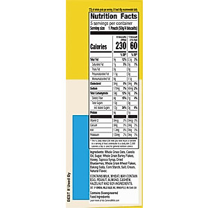 Nature Valley Blueberry Biscuits, Made With Whole Grain, 5 ct, 8.85 OZ