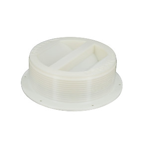 Intulon 6-inch Tube Portable AC Air Conditioner Exhaust Counter-Clockwise Thread Flange Wall Mount and Plug Bundle - 6CCWMOUNT and 6CCWPLUG (HVAC Cooling)