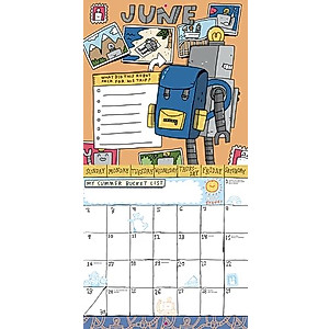 Kid's Awesome Activity Wall Calendar 2024: Includes 300+ Super Fun Stickers!