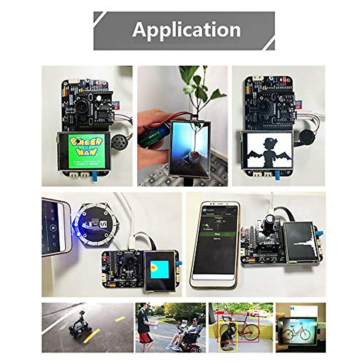 pyAI K210 MicroPython Smart AI Machine Vision Sensor Development Board - Object Tracking Camera for Arduino, Raspberry Pi & LattePanda