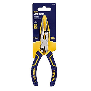 IRWIN Tools VISE-GRIP Pliers, Bent Long Nose, 6-Inch (2078226)
