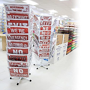 BAZIC Se Renta Sign 12"x16", For Rent Signage, Lease Rental House Home Apartment Car Auto Store Shops, Waterproof Indoor Signs, 1-Pack