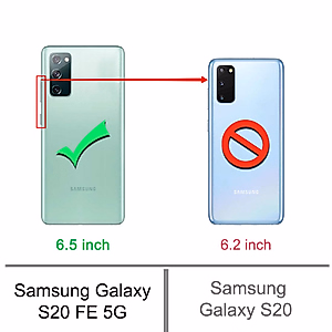 Osophter for Galaxy S20 FE Case,Samsung S20 FE 5G Case Shock-Absorption Flexible TPU Rubber Protective Cell Phone Cover for Samsung Galaxy S20 FE 5G(Red)