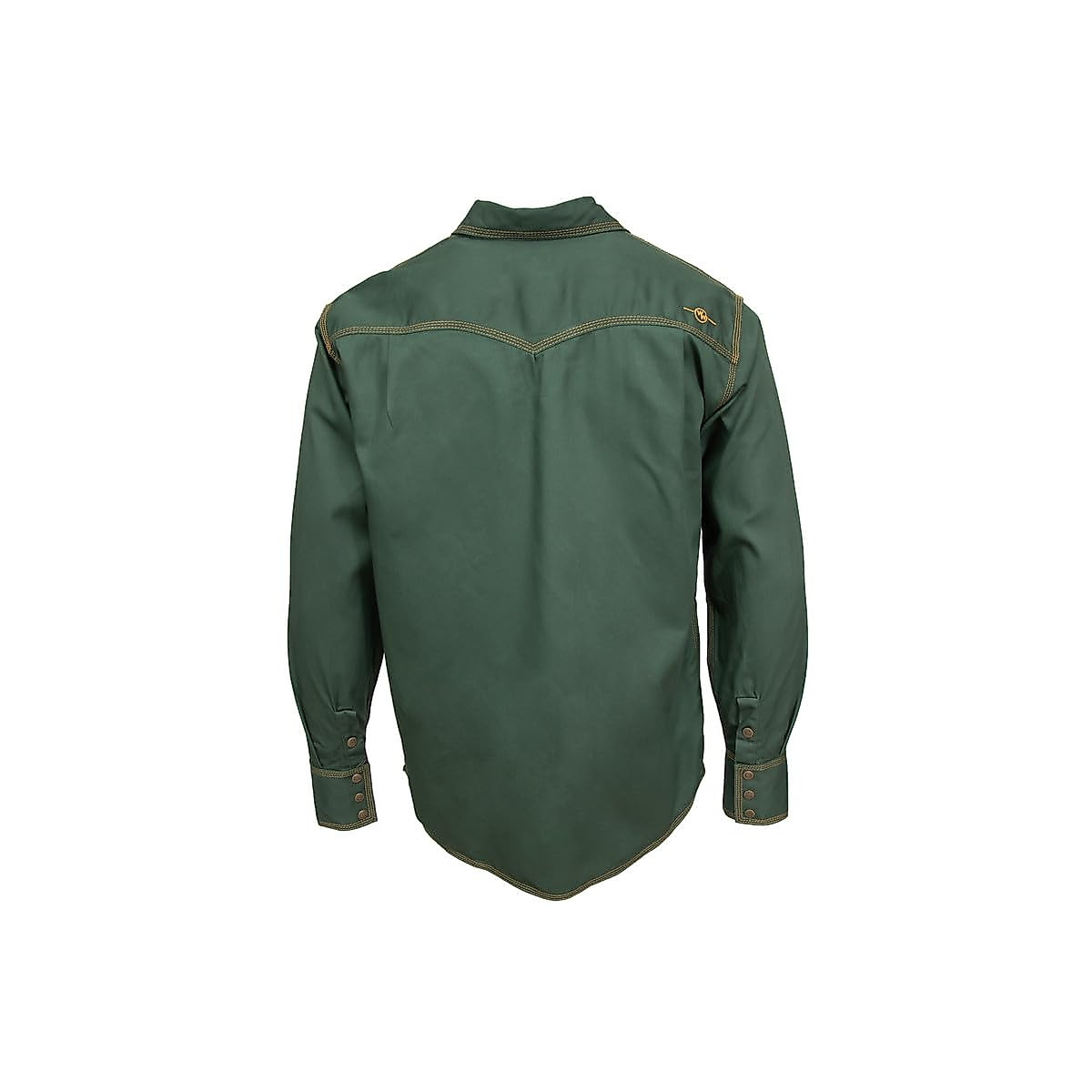 Western Welder Outfitting - Welding Shirt Western Style | Light Weight Tripled-Stitched Welding Shirts, Relaxed Fit (XL, Army Green)