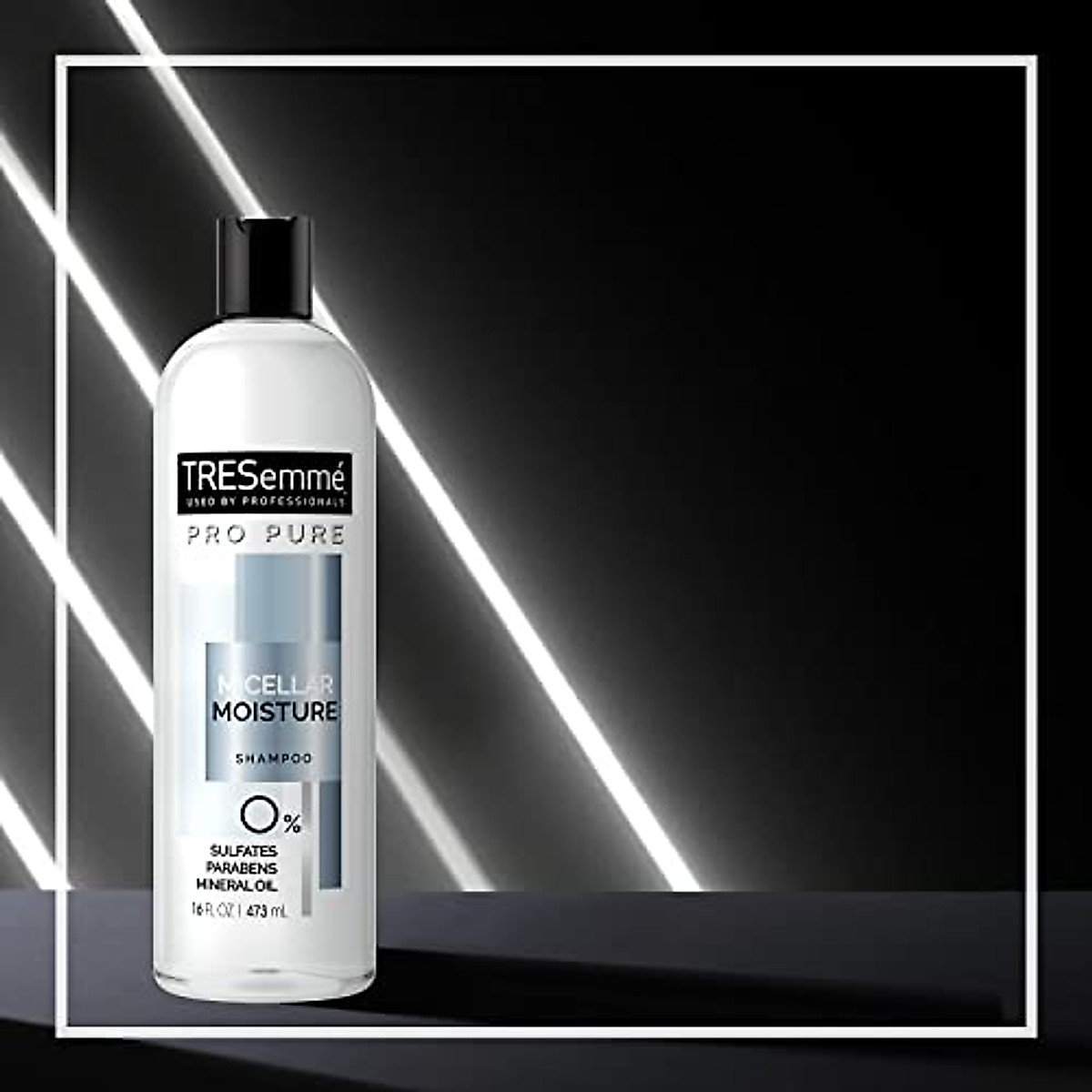 TRESemmé Pro Pure Moisture Shampoo for Daily Moisture, Paraben and Dye Free, 16 oz (4 Count)