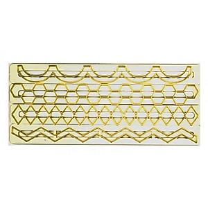 FMM Sugarcraft Geometric Edging Frill Set