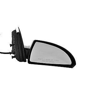 Dependable Direct Right Passenger Side Mirror for Chevy Impala (2006-2013), Impala Limited (2014 2015 2016) Unpainted Power Operated Non-Heated Non-Folding Door Mirror - GM1321306 - Side View Mirror