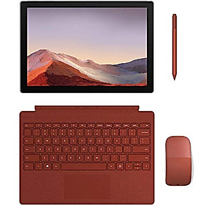 Microsoft 12.3" Surface Pro 7 2-in-1 Touchscreen Tablet, Intel Core i7-1065G7 1.3GHz, 16GB RAM, 256GB SSD, Windows 10 Pro, Free Upgrade to Windows 11, Platinum