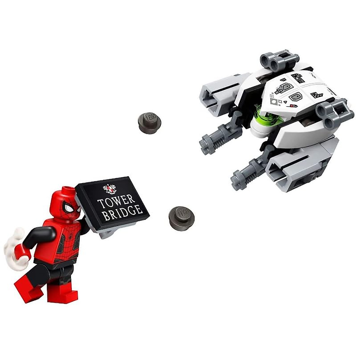 Lego Set of 2: 76261 Spider-Mans Large Showdown & 30443 Spider-Mans Bridge Duel
