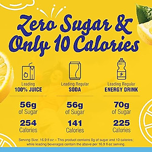 Crystal Light Sugar-Free Lemonade On-The-Go Powdered Drink Mix 120 Count