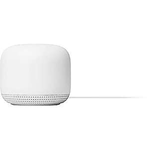 Google Nest WiFi AC1200 Add-on Point Range Extender - Snow (1600 sq ft Coverage)