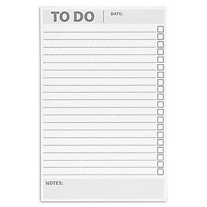 6 Pack To Do List Notepads, Daily Reminder Checklist (8.5 x 5.5 In, 60 Sheets Each)