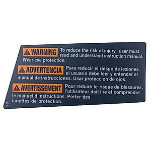 Bosch Parts 2601115266 Label