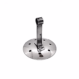 KERAM south indian coffee drip maker-permanent/reusable phin filter for 3-4 serving cup 6.6 Oz(200 ml) made of metal SS 304 food grade camping/travelling small decoction dripper maker,Silver, CDM-200