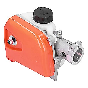 Chainsaw Gearbox Head, Multi Function Pole Saw Pruner Brush Tree Cutter Replacement Tool Gears Assembly Attachment Part for Hedge Trimmer Lawn Mower High Branches Saw Garden Gearhead(26mmx7 Teeth)